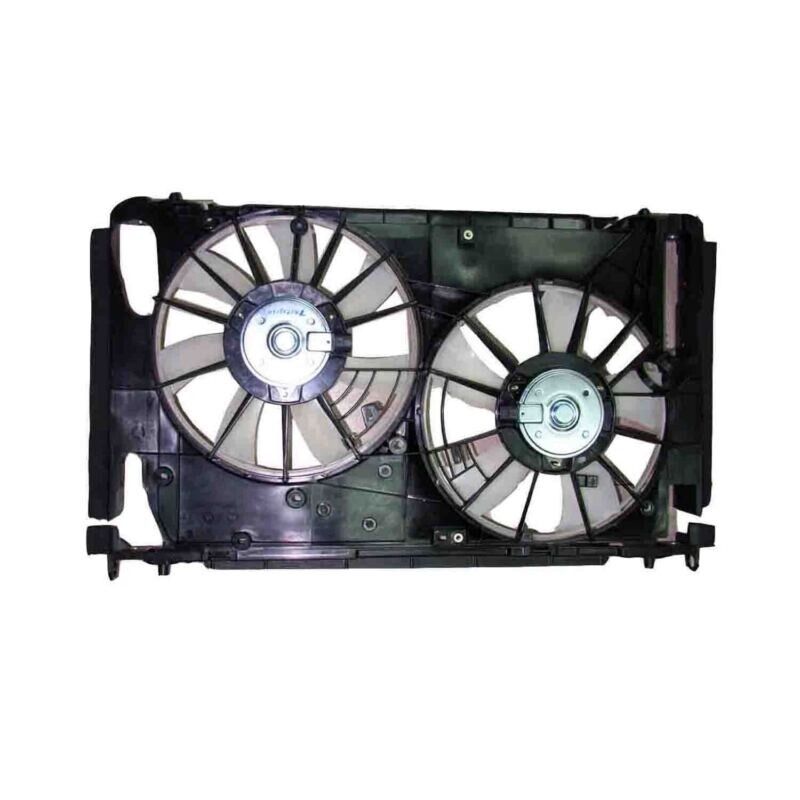 New Dual Fan Assembly Fits 2006-2012 Toyota RAV4 L4 2.4 Ltr 1636328170 ...