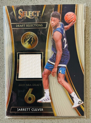 2019-20 Panini Select #DS-JCV Jarrett Culver Draft Selections Rookie RC ...