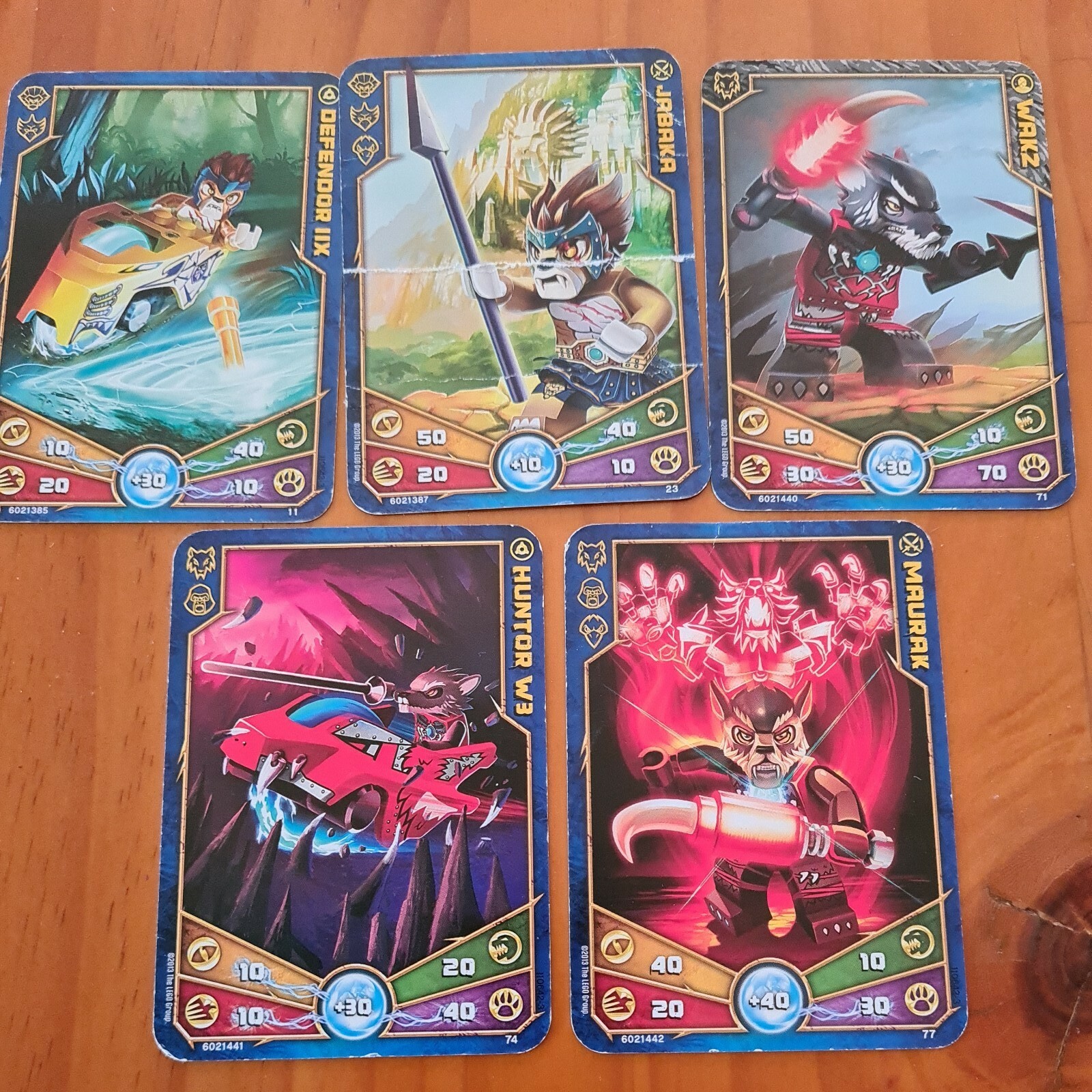 LEGO Legends of Chima Trading Cards x 5 | eBay