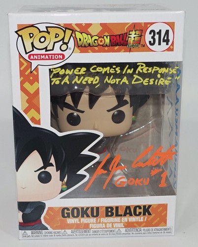 IAN JAMES CORLETT Signed DRAGONBALL Z GOKU FUNKO POP Vinyl JSA COA | eBay