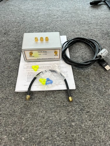 SDR KITS DG8SAQ VNA Network Vector Analyzer V3 SMA Conn 1KHz - 1.3 GHz ...