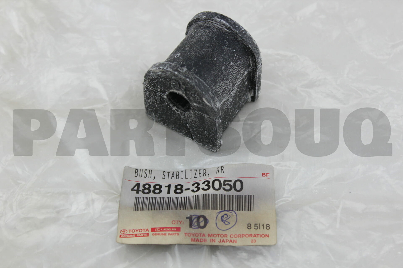 4881833050 Genuine Toyota BUSH, STABILIZER, REAR 48818-33050 | eBay