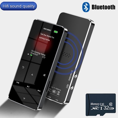 NEU 32GB Bluetooth MP4/MP3 Player Lossless Musik Spieler FM Radio Sport ...