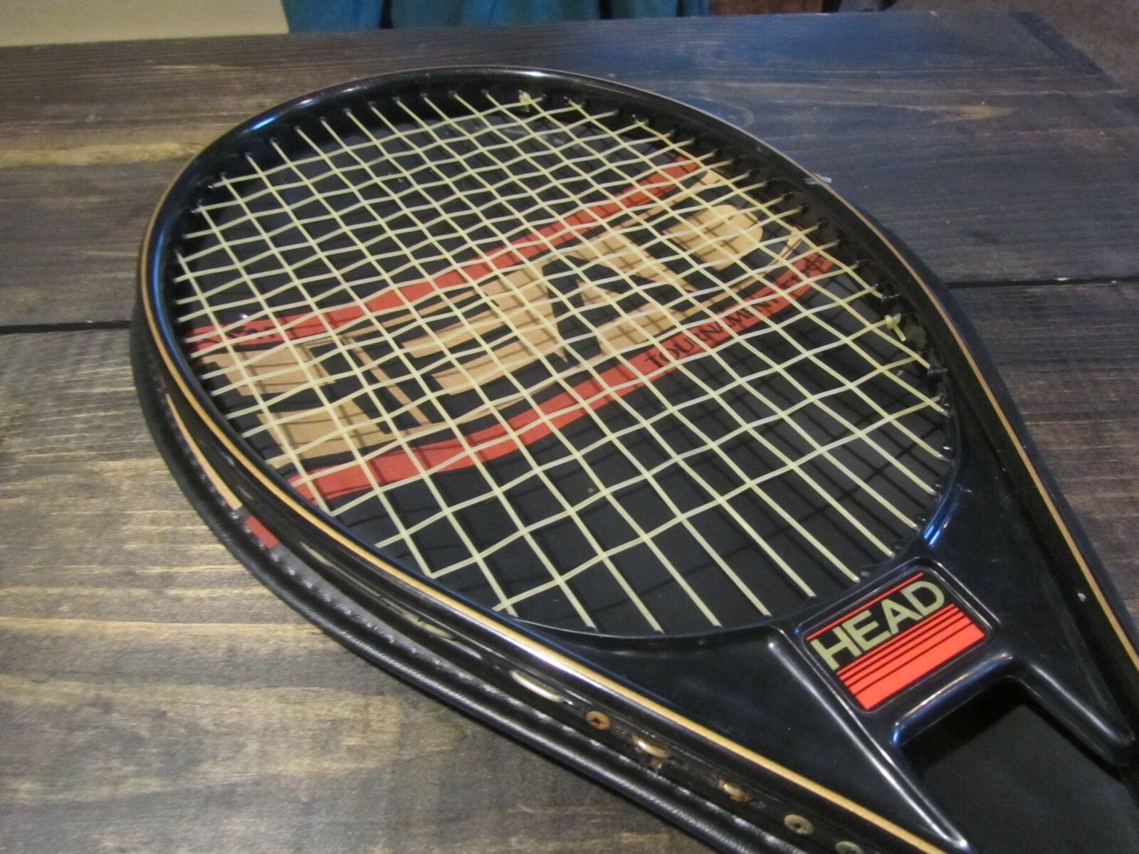 Vintage AMF Head Tennis Racket Tournament Edge w/ Original Cover NICE ...