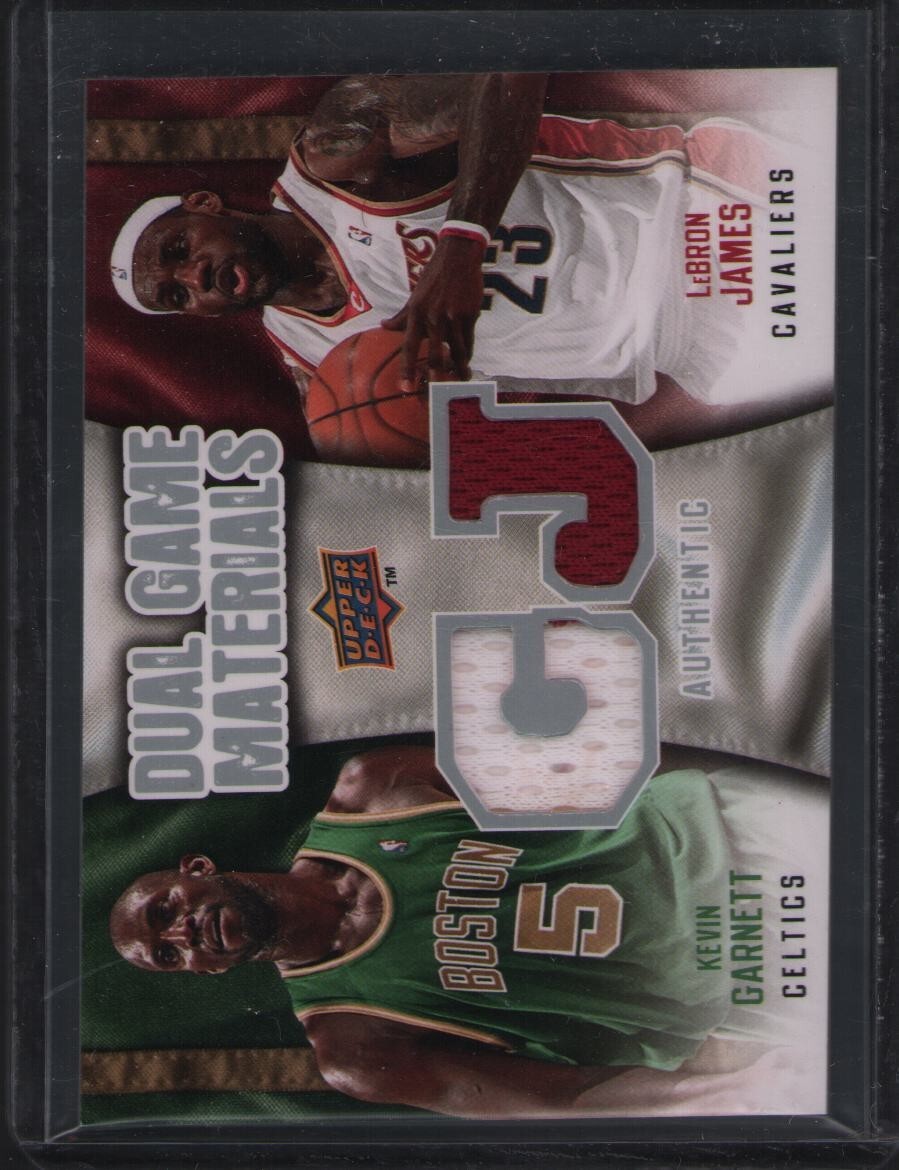 2009-10 Upper Deck - Dual Game Materials LeBron James 2009-10 Upper Deck - Dual Game Materials LeBron James