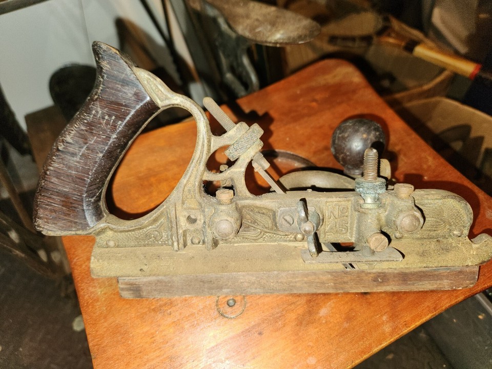 Antique STANLEY No. 45 Combination Plane | eBay