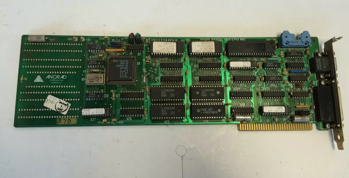 ANORAD D23338 REV.B HIGH SPEED 186 CPU BD,FB | eBay