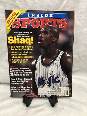 Inside Sports Magazine June 1993 Shaquille O'Neal Shaq! Special Issue ...