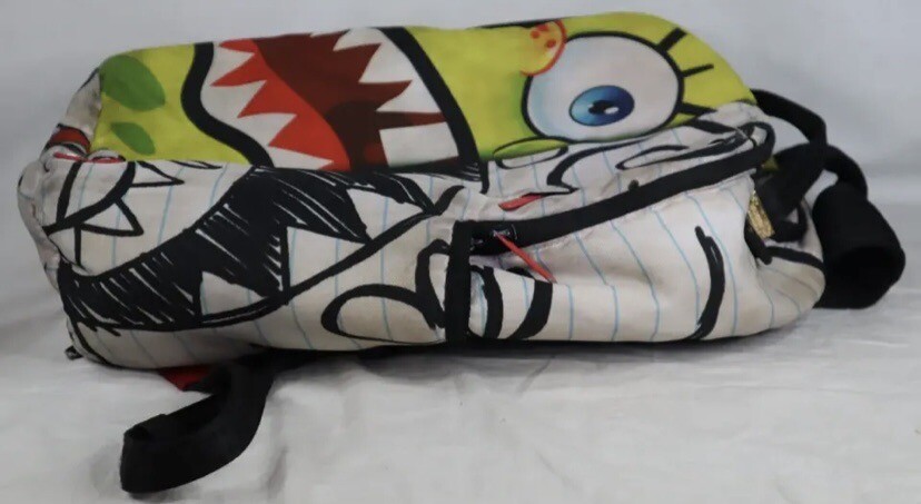 RARE SprayGround X SpongeBob Squarepants Doodle Bob Backpack Limited ...