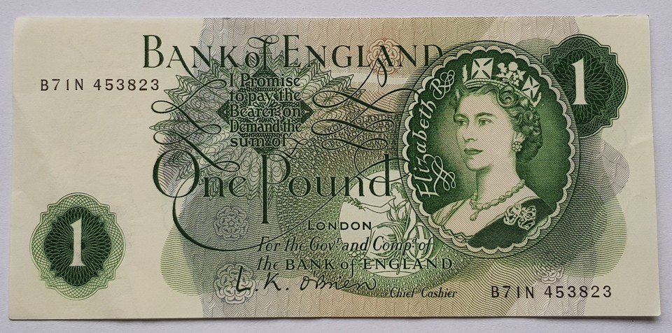 OLD BRITISH BANK NOTES 10 SHILLINGS ONE POUND £1 FIVE POUNDS £5 CHOOSE ...