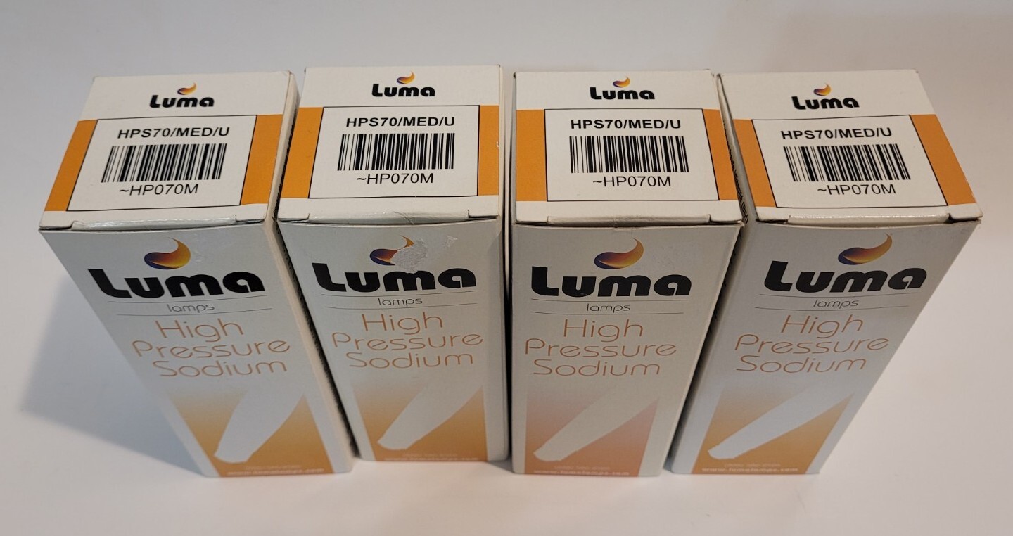 Luma HPS 70W HID Clear Bulbs Lamp Lot of 4 | eBay