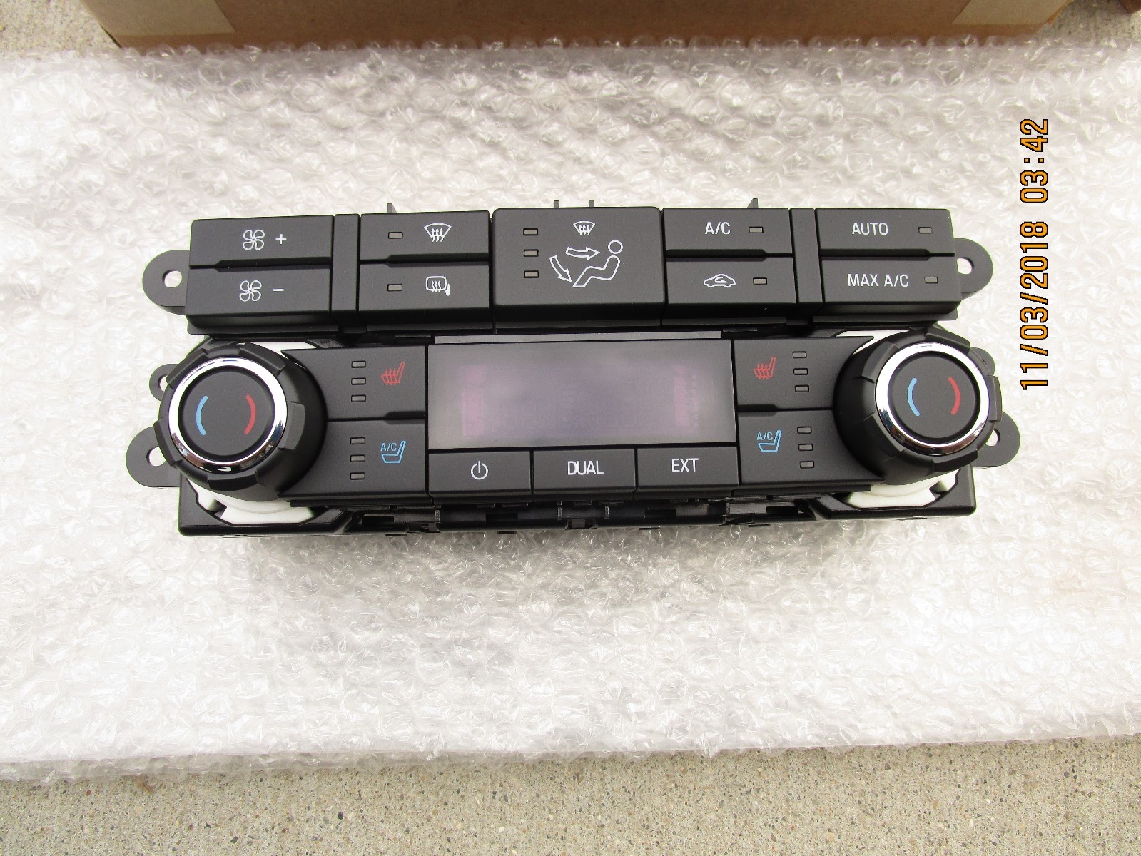 Ford Bc3z-19980-k Bc3z19980k A/c Heater Climate Temperature Control OEM ...