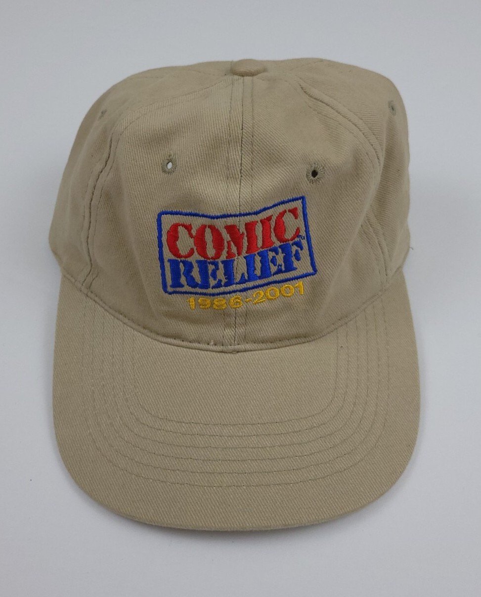 Vintage 2001 Comic Relief 15th Anniversary Hat Rare V… - Gem