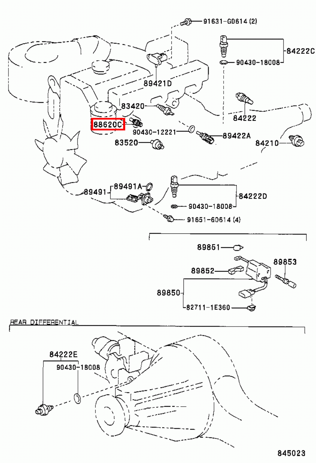 Genuine LandCruiser HZJ75 HZJ74 HZJ73 HZJ71 1HZ Air Conditioner А/C ...