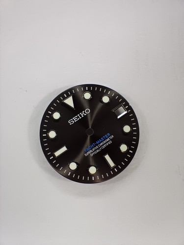 New Replacement Sunburst Grey Yatch-Master Dial Mod for Seiko 7S26 NH35 ...