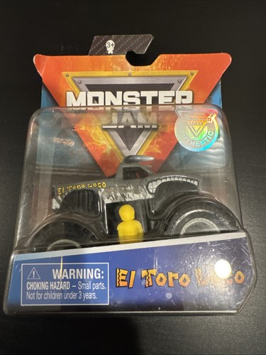 El Toro Loco Overcast Gray 2019 Spin Master Monster Jam 1/64 Diecast ...