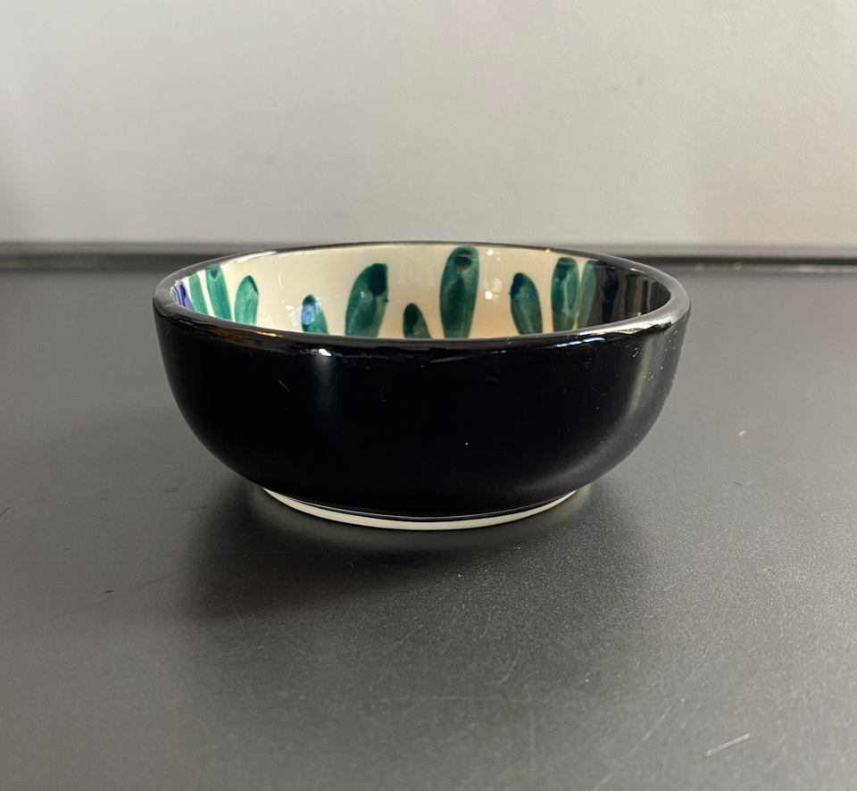Vintage Stavangerflint Inger Wagge Bowl Small MCM Hand Painted Dip ...