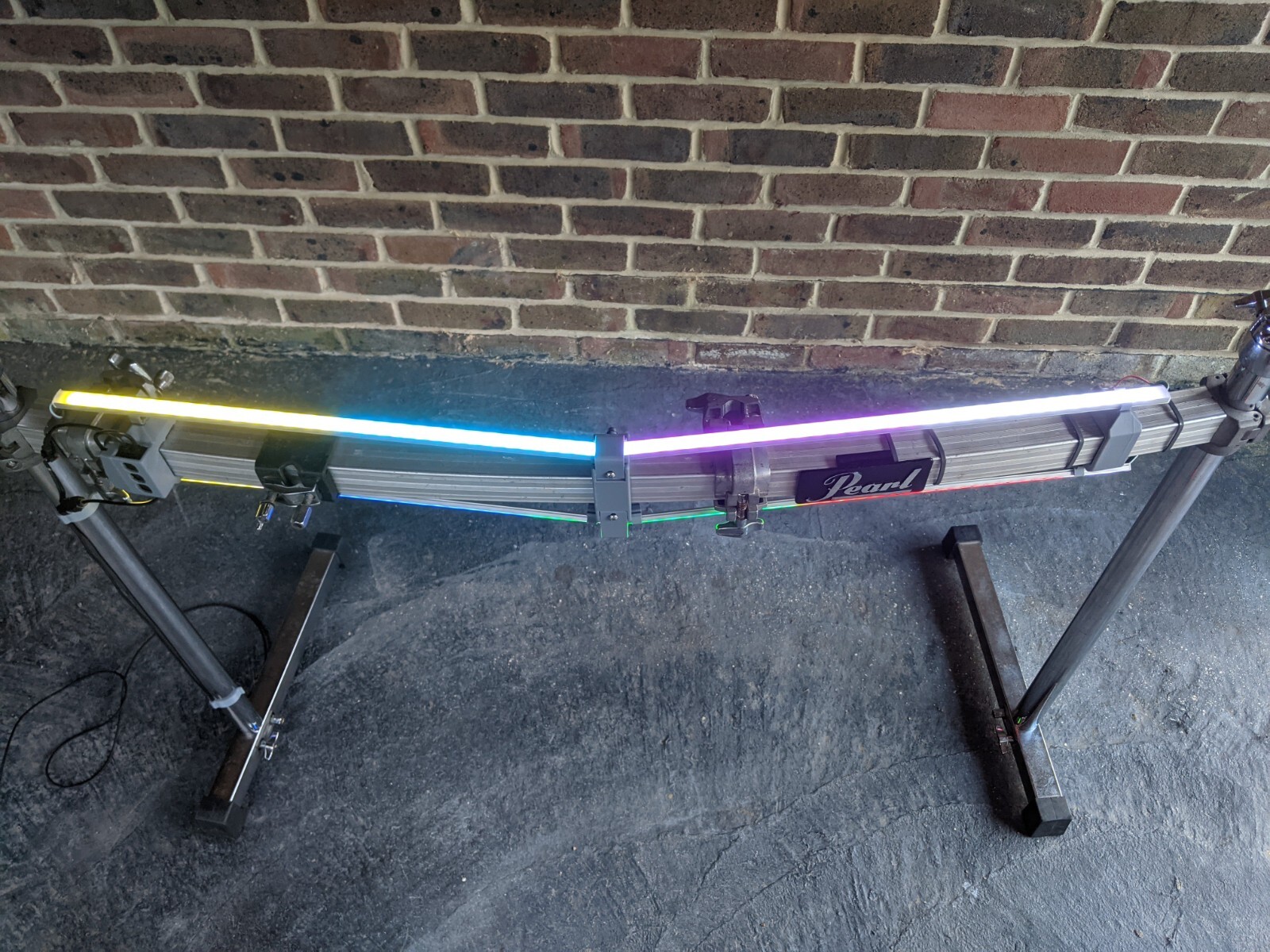 Custom Pro LED Lighting Set for Pearl Icon Maybe DR-80 Drum Rack ...