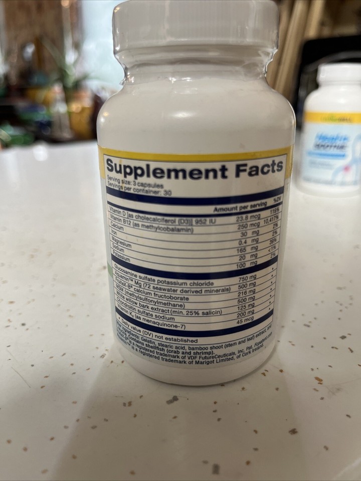 Super Joint Support Advanced Formula 120 Capsules New By Livingwell | eBay