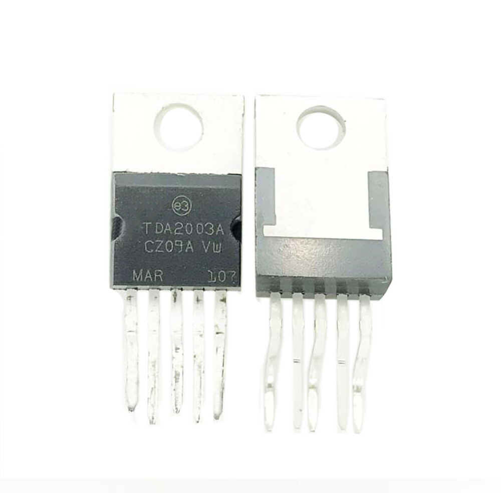 10pcs TDA2003 TDA2003A TDA2003AV TO-220-5 Integrated circuit amplifier IC | eBay