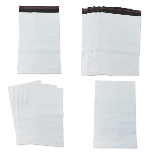 WHITE 600x600mm (24x24") MASSIVE MAILING BAGS POLY SELF SEAL PARCEL ...