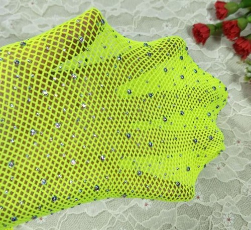 Womens Fishnet Tights Sexy Crystal Pantyhose Hosiery Carnival Festival ...
