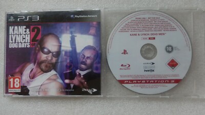 Kane and Lynch 2 Dog Days PS3 PROMO + Kane and Lynch Dead Men PS3 ...