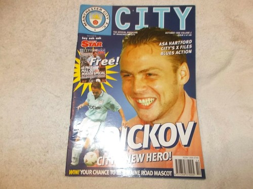 Manchester City MCFC Football Club Magazine October 1996 Volume 2 Issue ...