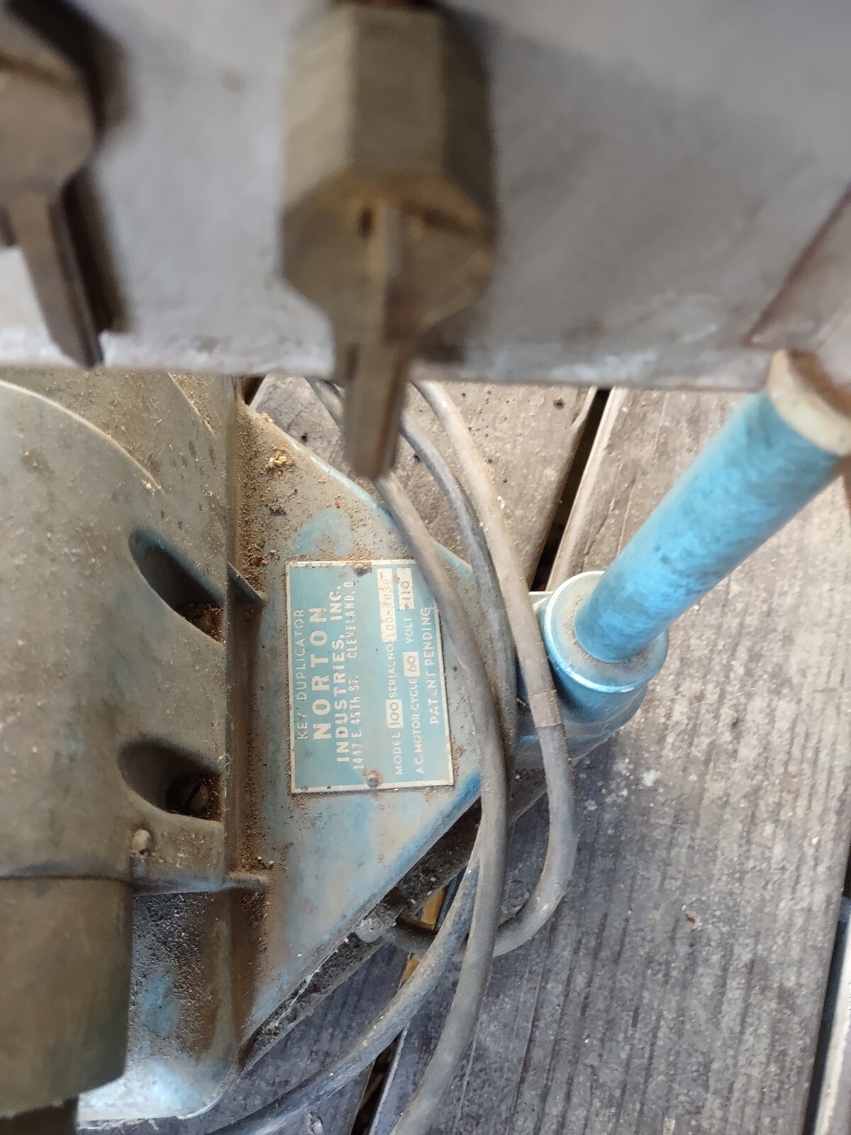 Cole Key Cutter Machine Vintage As Is For Display Only | eBay