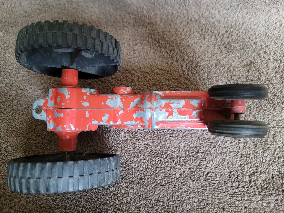 Vintage Hubley Jr. Kiddie Toy Farm Tractor 7" | eBay