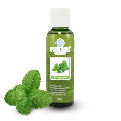 PureAire Peppermint 100ml Fragrance Essence for Air Purifier Anti ...