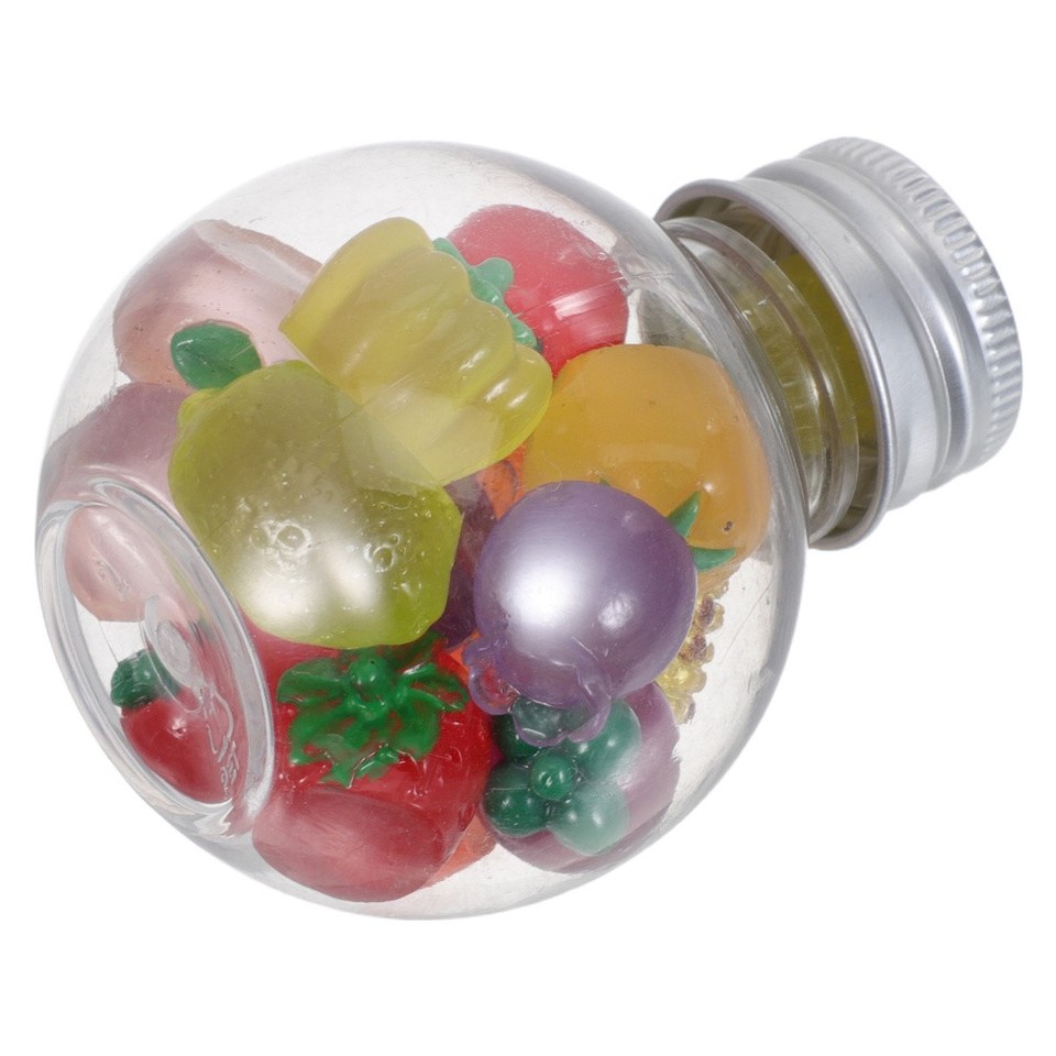 20pcs Hanging Bulb Shaped Bottles with Luminous Charms - Fluorescent ...