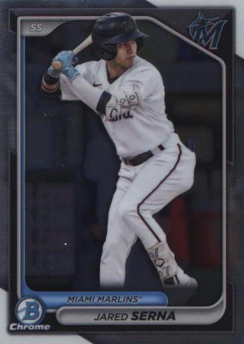 2024 Bowman Draft - Chrome Jared Serna #BDC-161 (RC) for sale online | eBay