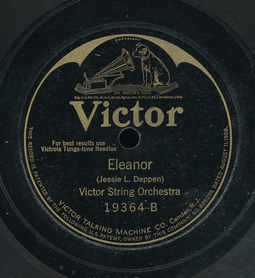 78tk-dance-VICTOR 19364-Victor String O.-(Out of the dusk to you ...