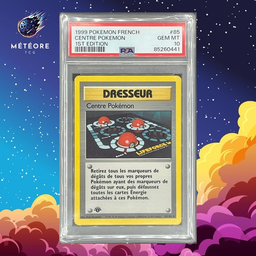 Carte Pokémon Centre Pokémon 85/102 PSA 10 Édition 1 Wizards Set de ...