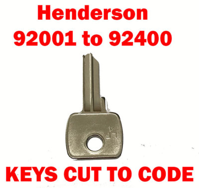 Henderson 92001 to 92400 Garage Door Replacement Keys Cut to Code | eBay UK