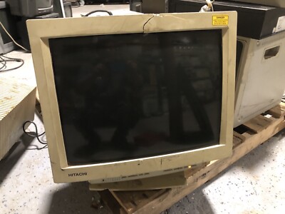 VINTAGE HITACHI HM-4721-D CRT MONITOR MFG 1996 | eBay