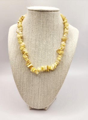 Yellow Shell Necklace | eBay
