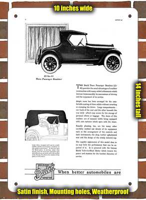 Metal Sign - 1922 Buick (Sign Variant #02) | eBay