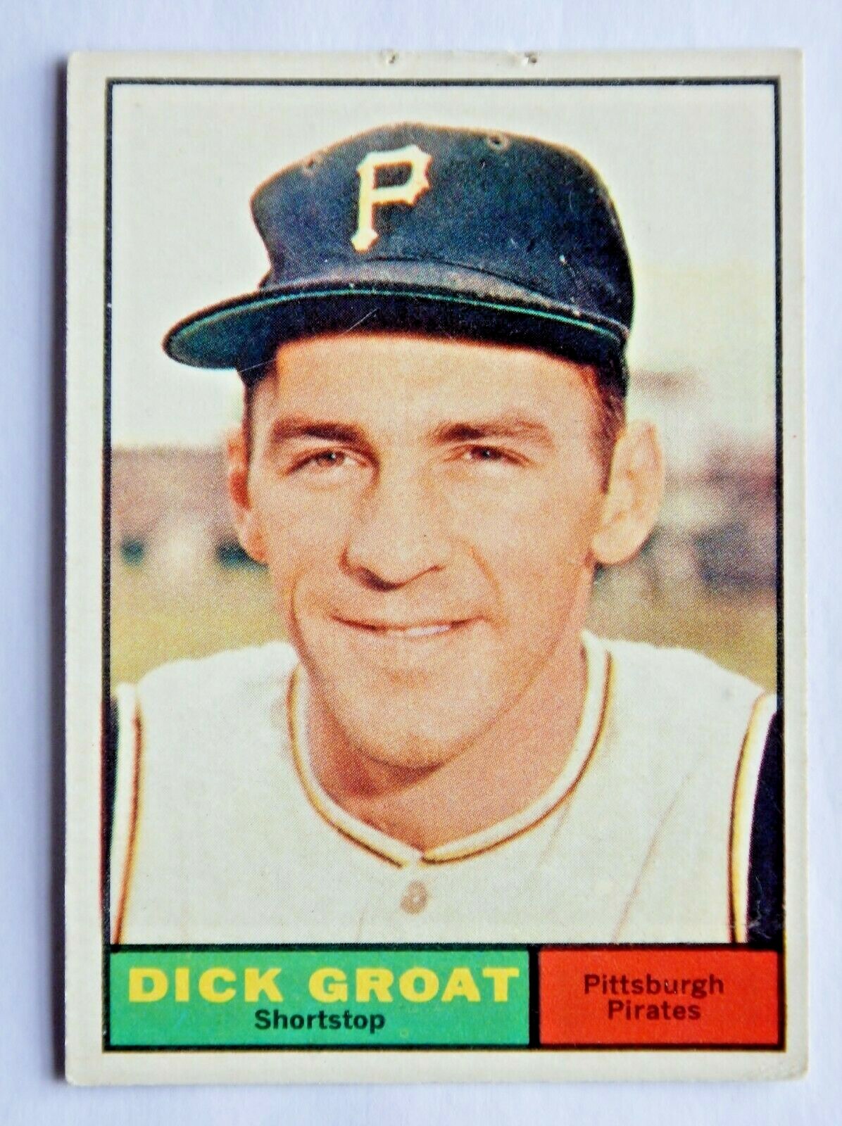Dick Groat #1 Topps 1961 Baseball Card (Pittsburgh Pirates) G | eBay