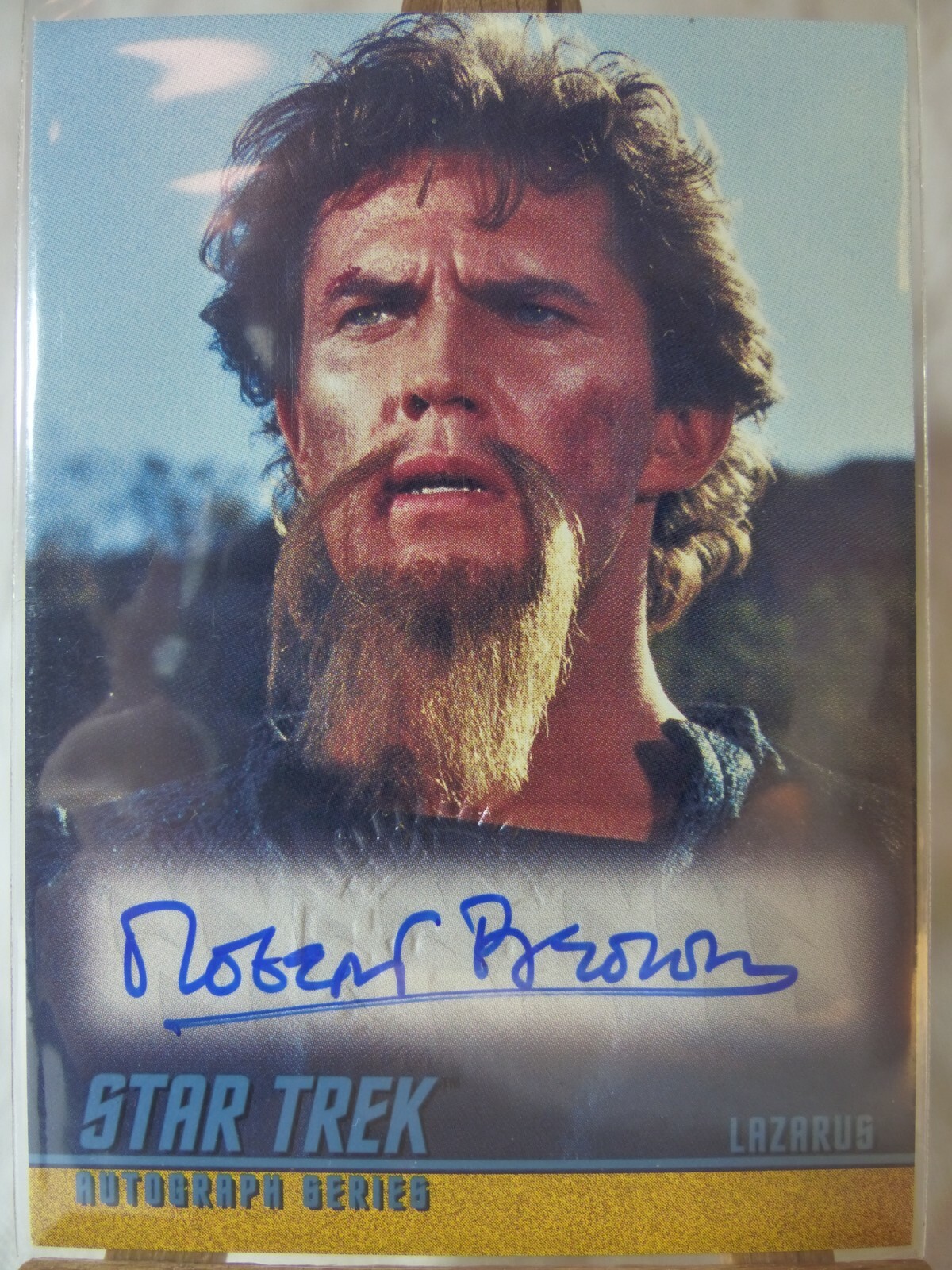 Star Trek The Original Series season 1 autograph A9 Robert Brown ...