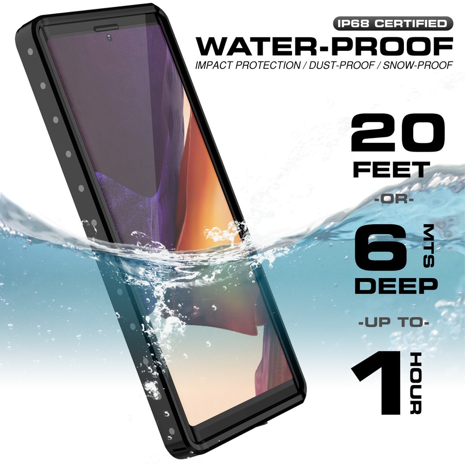 For Galaxy Note 20 /20 Ultra 5G Life Waterproof Shockproof Case Screen ...