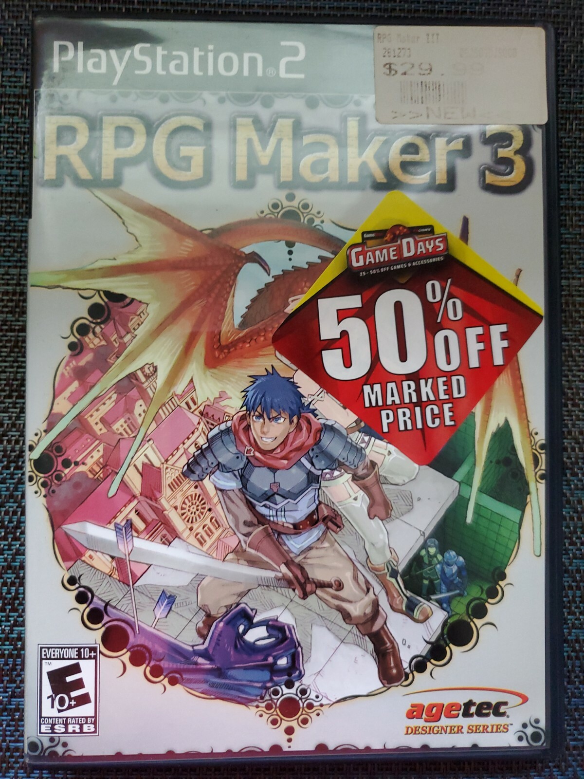 TOP-QUALITY! - RPG Maker 3 (Sony PlayStation 2 PS2) Complete with ...