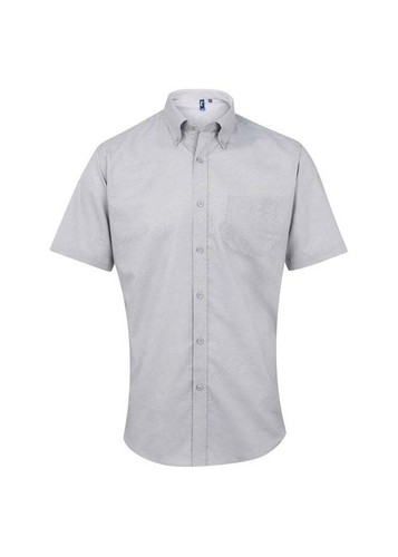 Premier Signature Oxford Short Sleeve Shirt PR236 | eBay UK