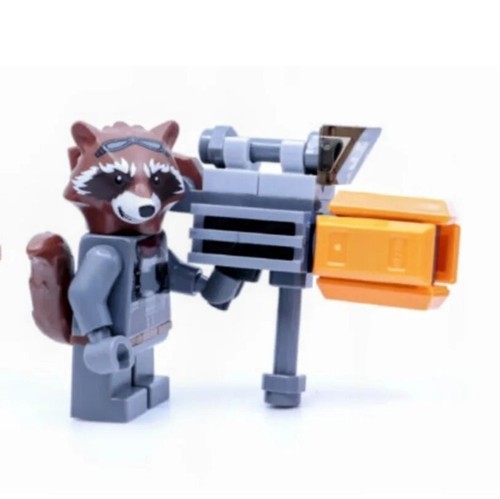 Lego Rocket Raccoon +Weapon From 76231 Guardians Of The Galaxy Advent ...