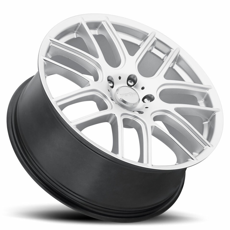 18x8 Vision 426H Cross 5x112 +45 Hyper Silver Wheels (Set of 4) | eBay