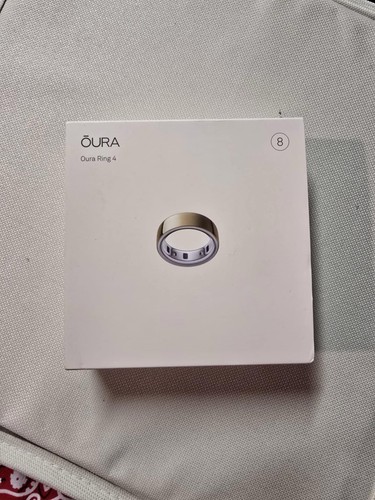 OURA Ring Gen 4 Size 8 Gold NEW INBOX NEVER OPENED | eBay