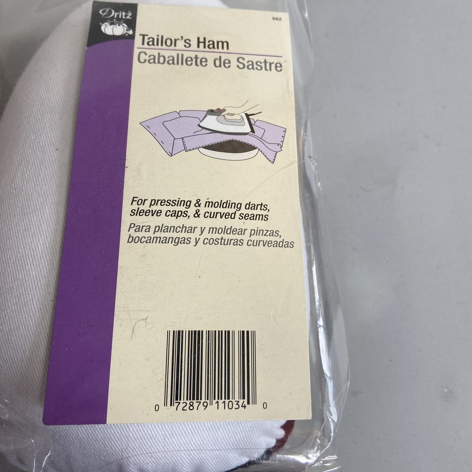 Dritz Dressmakers Tailors Sewing Pressing Ham 8" Plaid Tartan Red Green ...