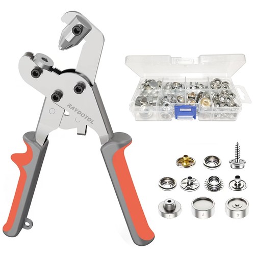 Snap Installation Tool Heavy Duty Snap Fastener Tool Kit Snap Fastener ...