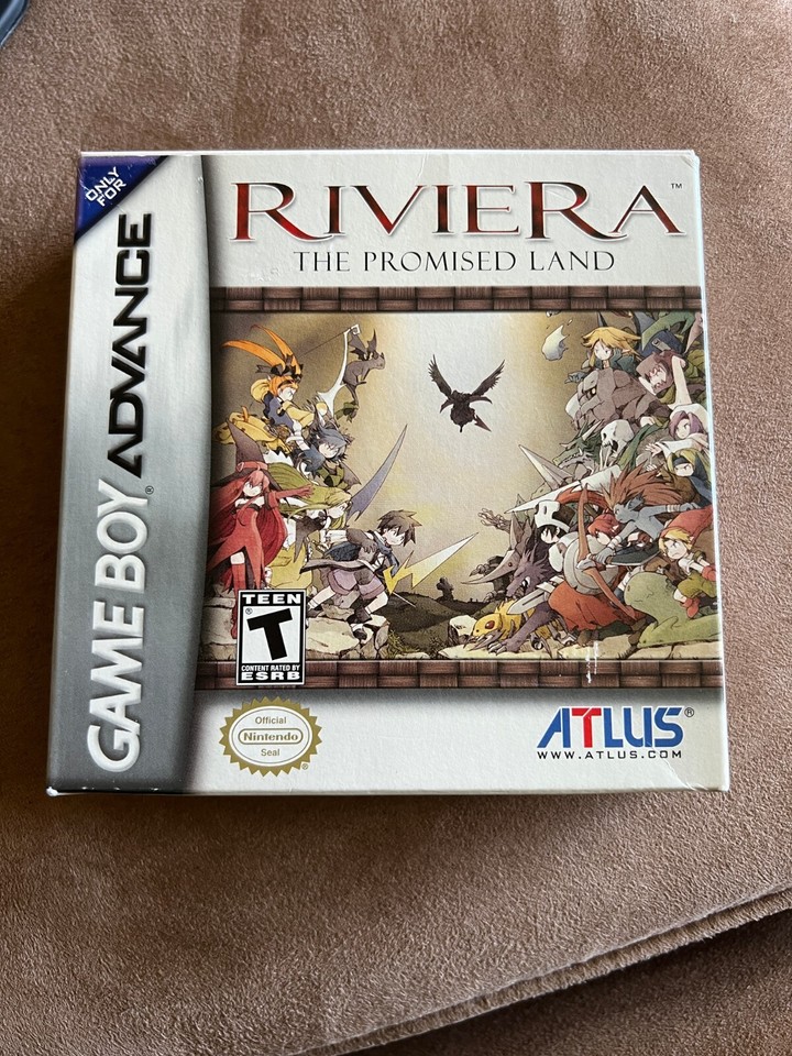 Riviera: The Promised Land COMPLETE cib working (Game Boy Advance, 2005 ...